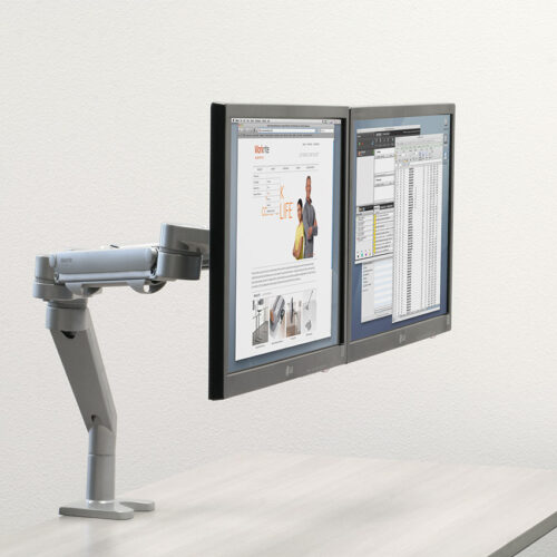 Workrite Ergonomics, Willow Dual Monitor Arm - Solutions Office Interiors