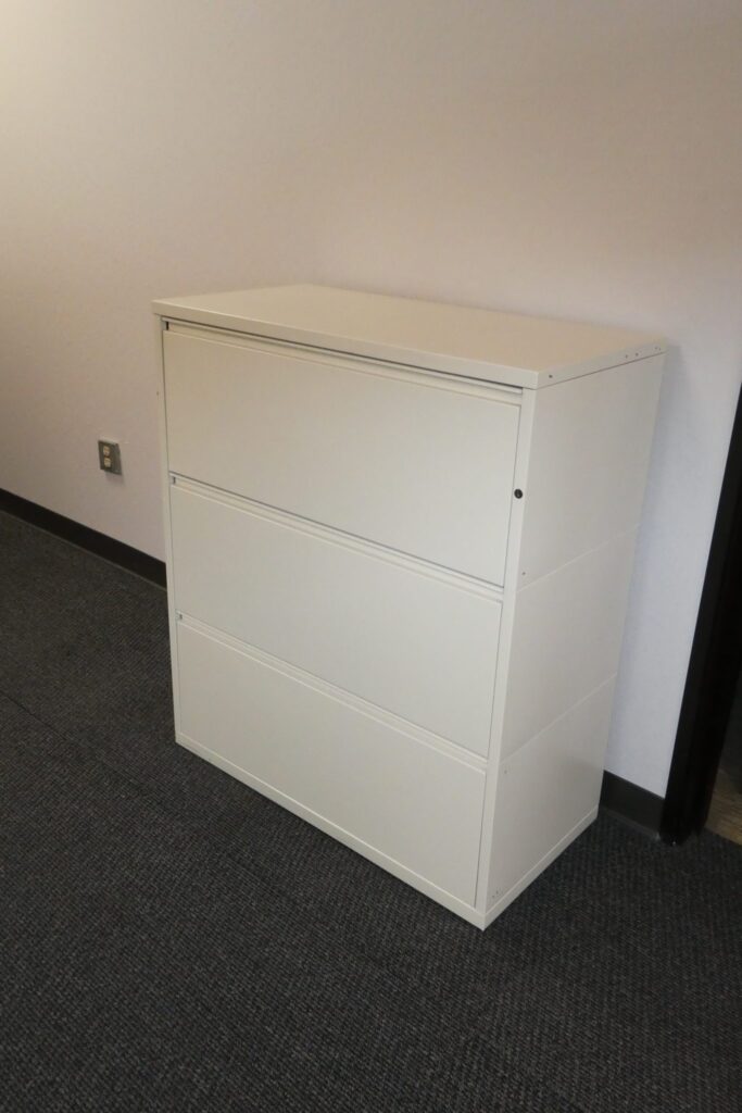 Herman Miller "Meridian 3drawer Lateral File 42"H x 36"W x 18"D ...