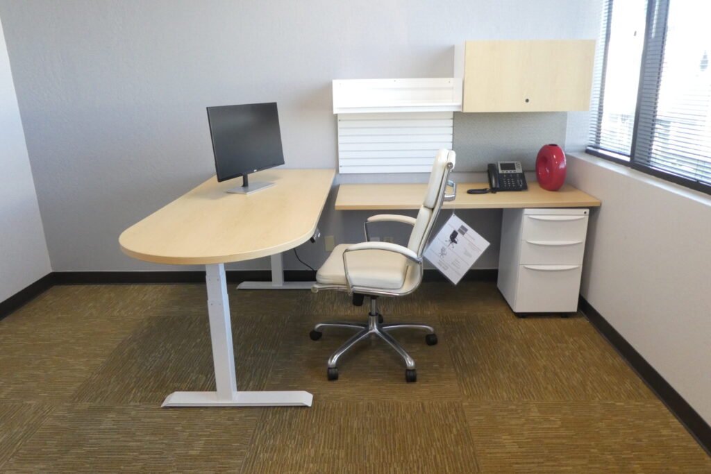 Haworth Compose Private Office with Height Adjustable Base - Solutions ...
